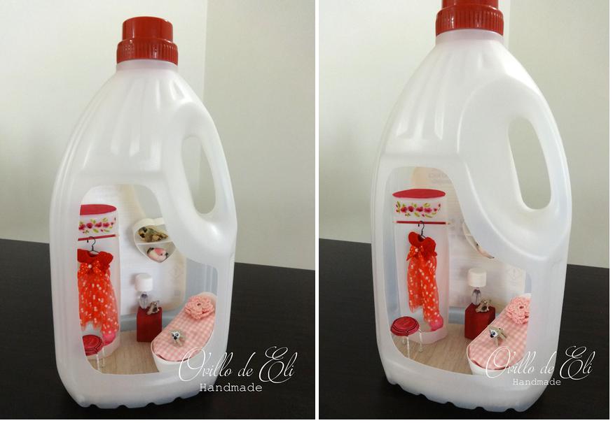 Dormitorio realizado con Botes de Plástico | Manualidades