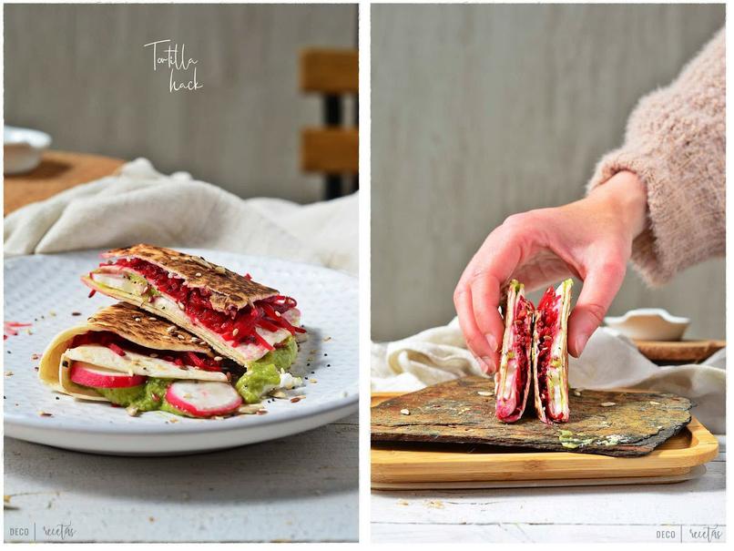 tortilla hack- tortilla wrap hack | Así se hace la receta viral de las ...