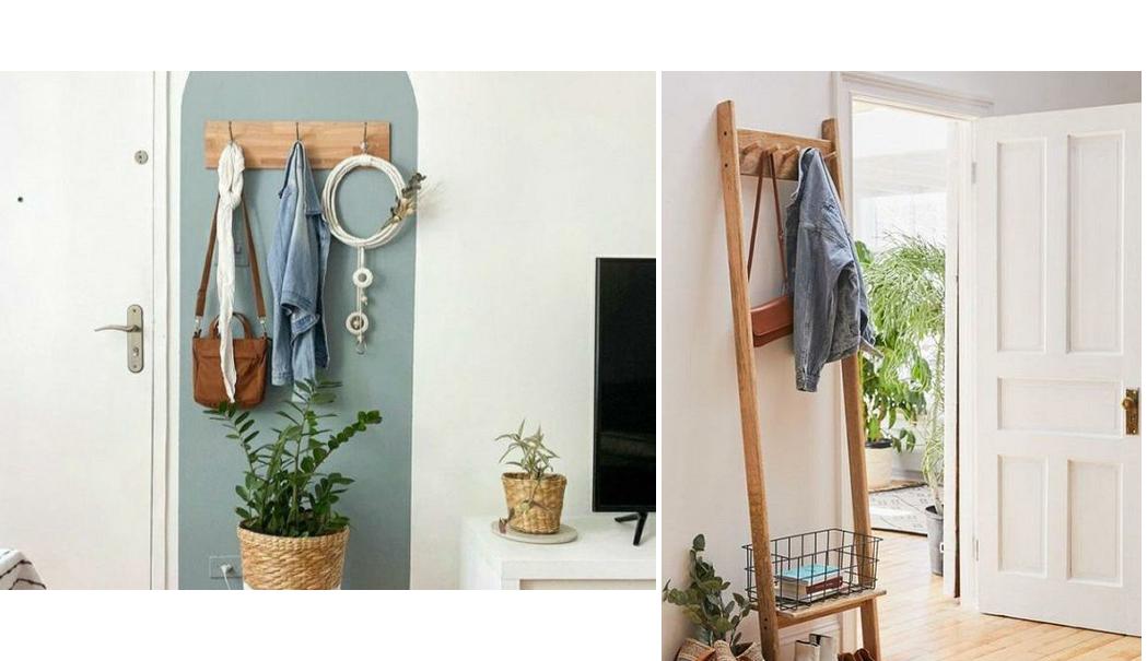 Tipos de percheros para recibidores pequeños | Decoración